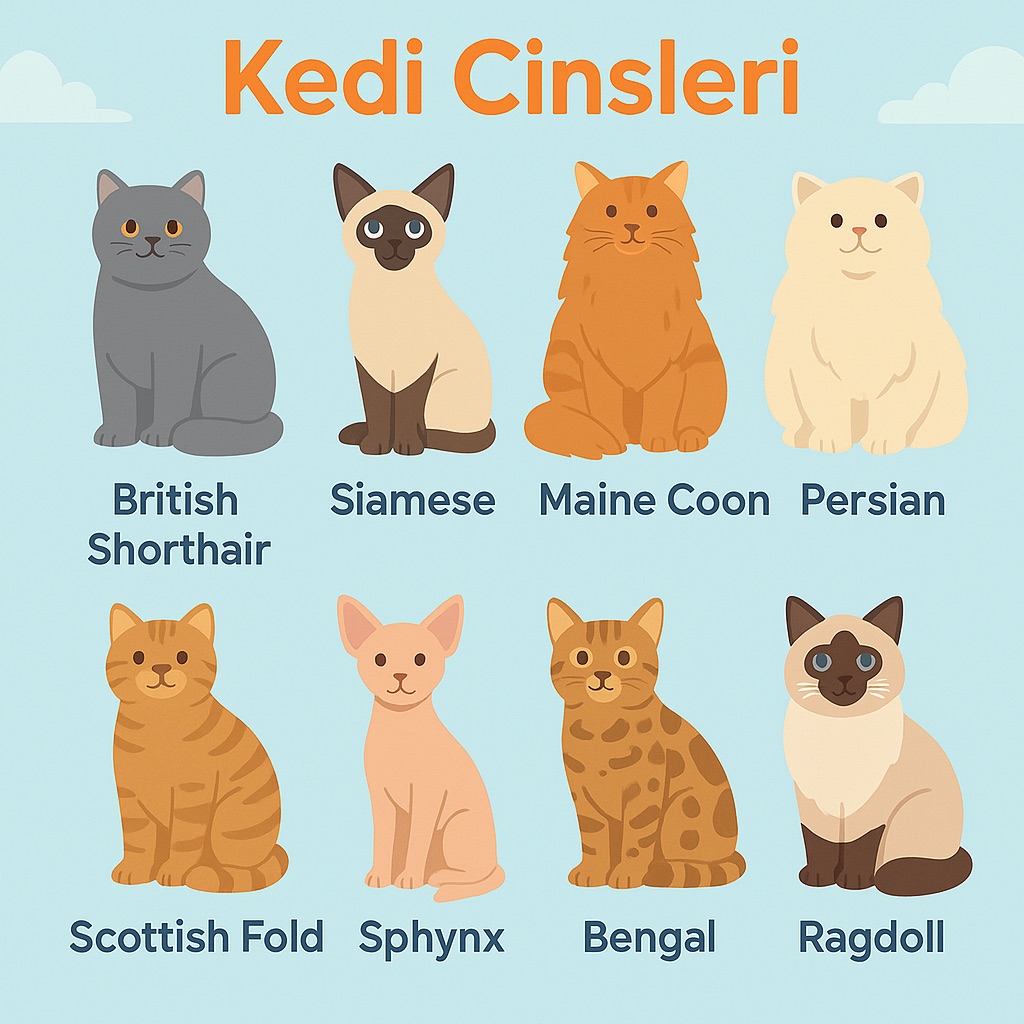 Kedi Cinsleri - Tüm Kedi Türleri ve Özellikleri | Petzz Sosyal